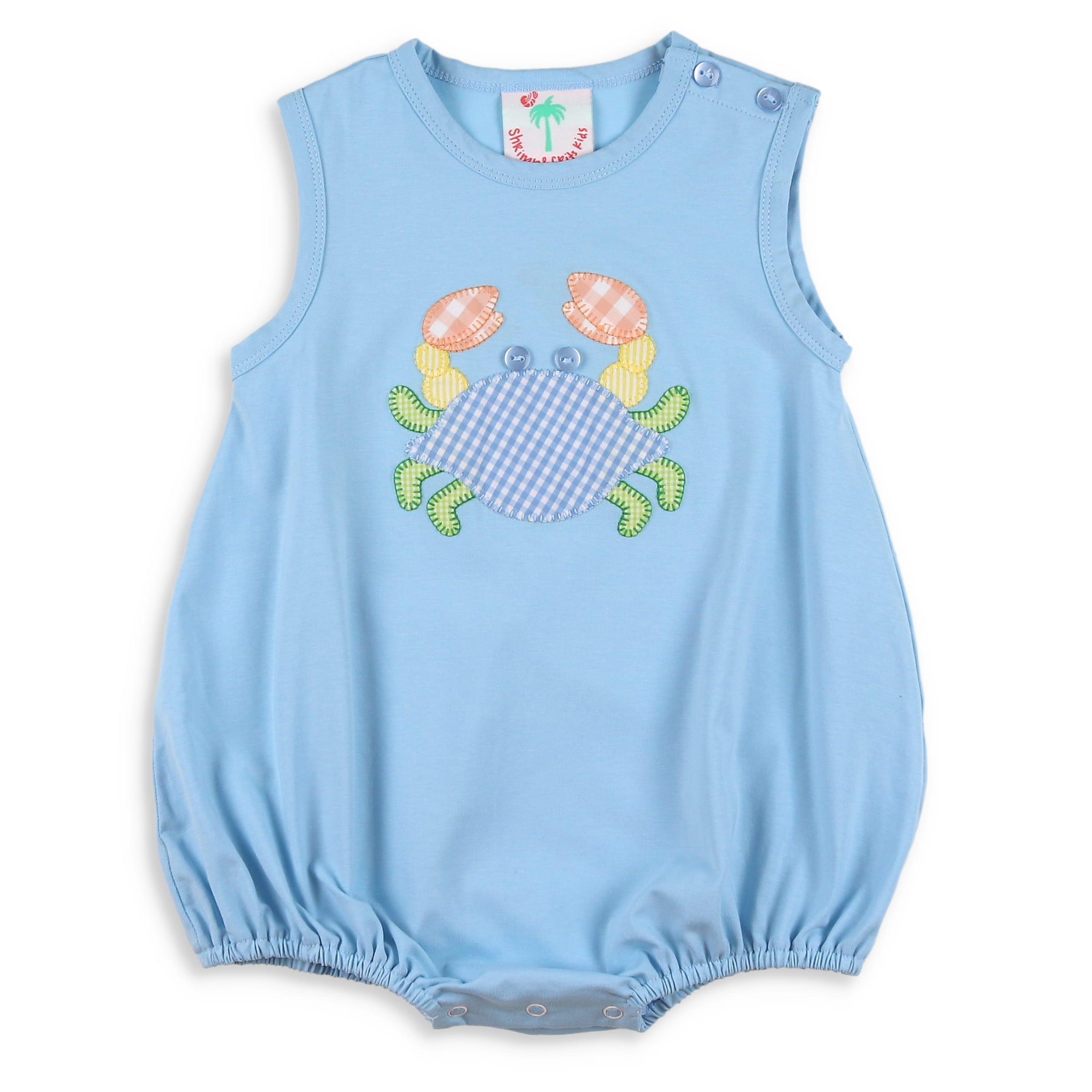 Coastal Crab Bubble/Shirt – Shrimp and Grits Kids
