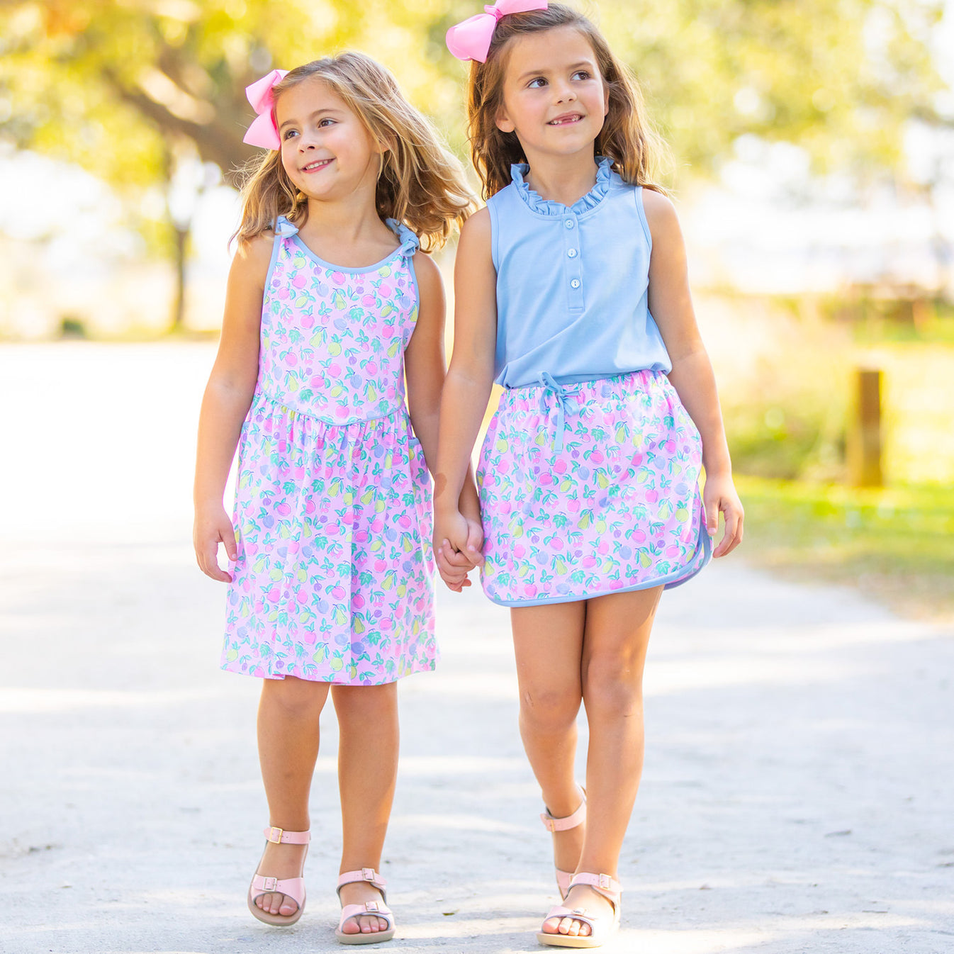 Girls Skort - Coconut Grove – Shrimp and Grits Kids