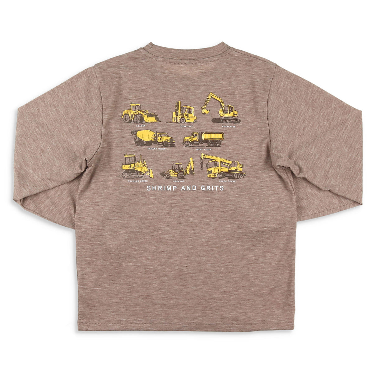 Graphic Tee - Construction Trucks – Shrimp and Grits Kids