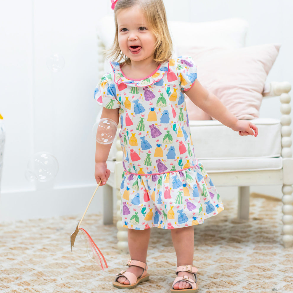 Princess Drop Waist Dress – Shrimp and Grits Kids